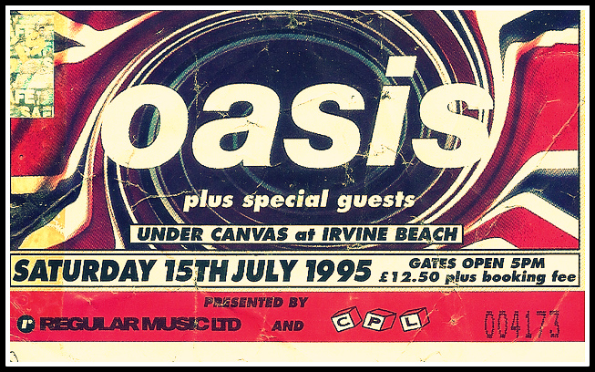 Great gigs: Oasis – Irvine – 1995 (Iain) | Twin brothers swimming ...