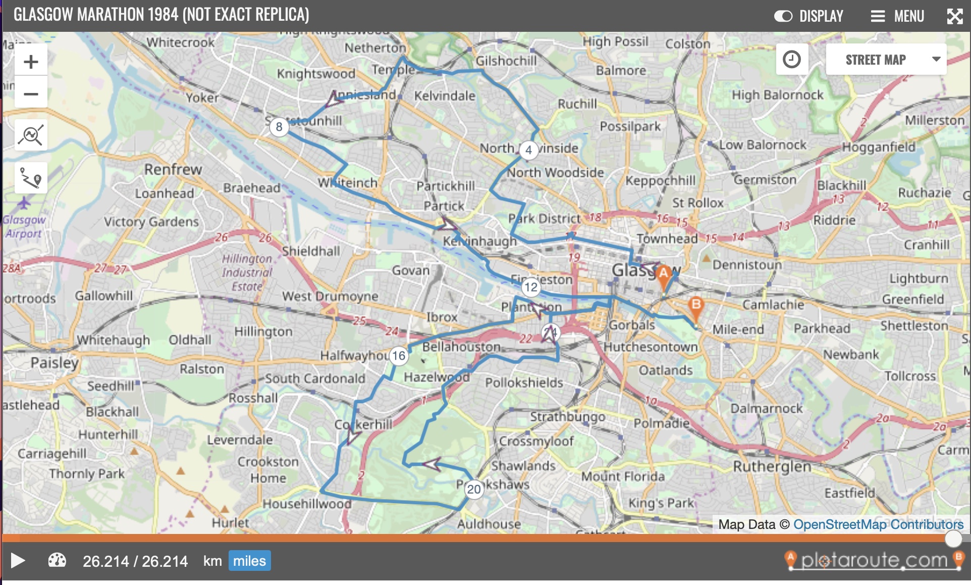 Race The Past – The Glasgow Marathon (Andrew) | Twin brothers swimming ...